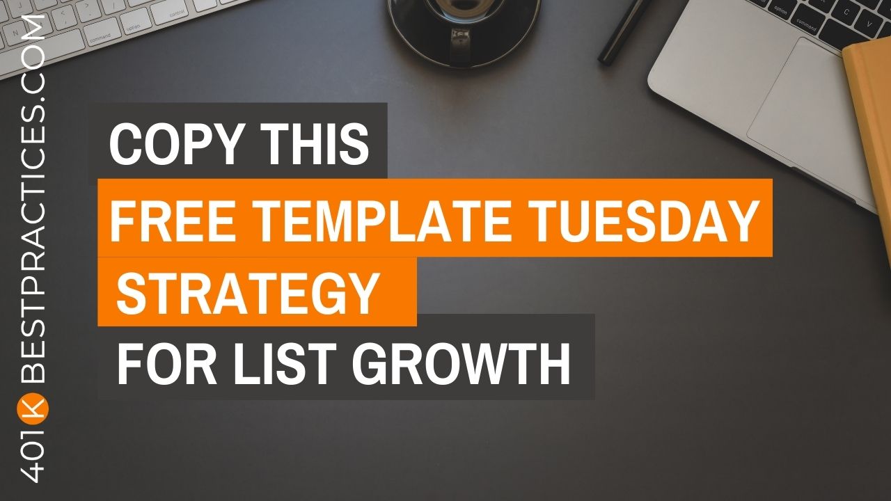 Copy My Free Template Tuesday Strategy To Grow Your List