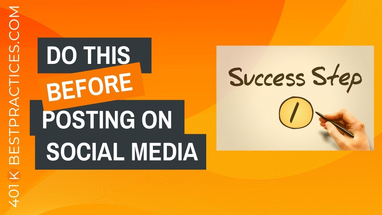 Do This Before Posting on Social Media